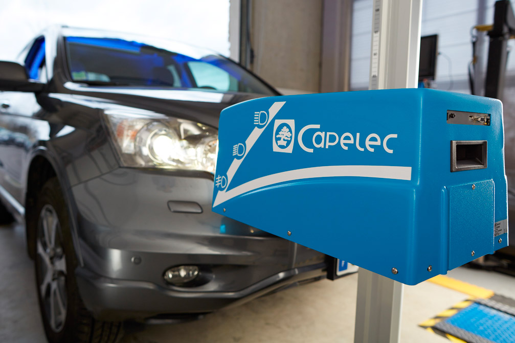 Krafthand | CAP2600 Scheiwerfereinstellgerät mit Kamera | Capelec